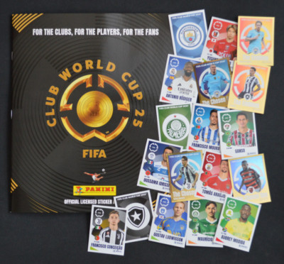 Panini FIFA Club World Cup 2025 Sticker Collection: 209-388 Selection ...