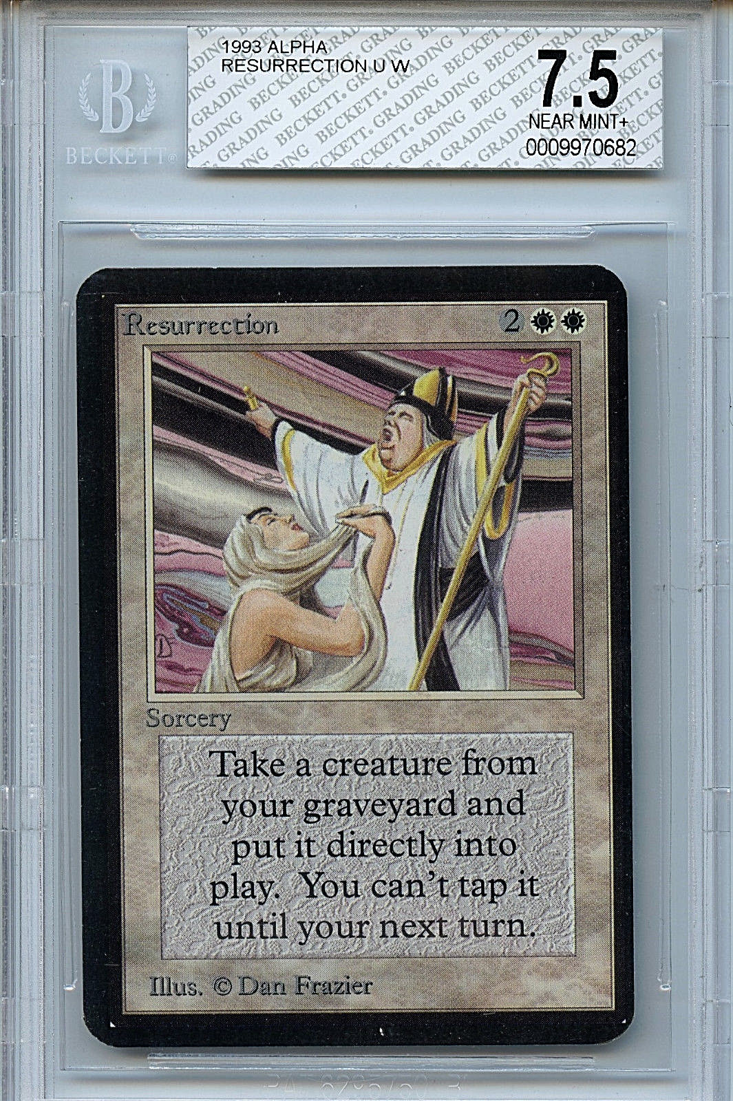 MTG Alpha Resurrection BGS 7.5 NM+ Magic The Gathering WOTC | eBay