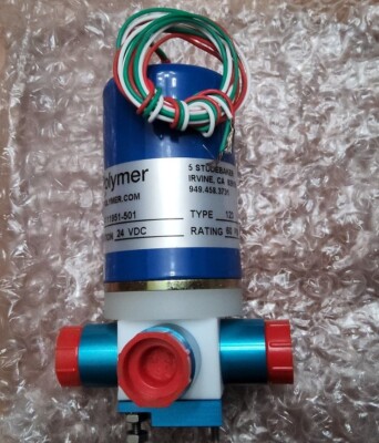 iPolymer TEQCOM SV-111951-501 24VDC Valve Type 123 60 PSI | eBay