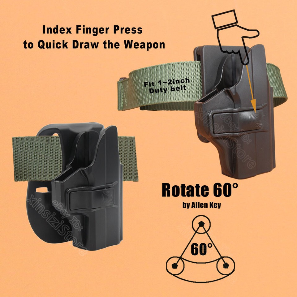 Hellcat Holster OWB For Springfield Armory Hellcat RDP Micro Compact ...