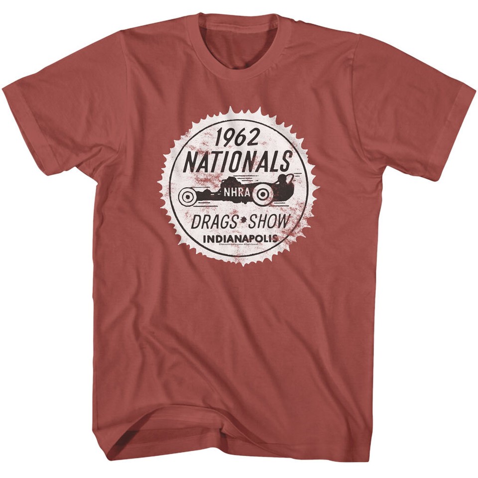 Pre-Sell NHRA National Hot Rod Association Drag Racing Licensed T-Shirt ...
