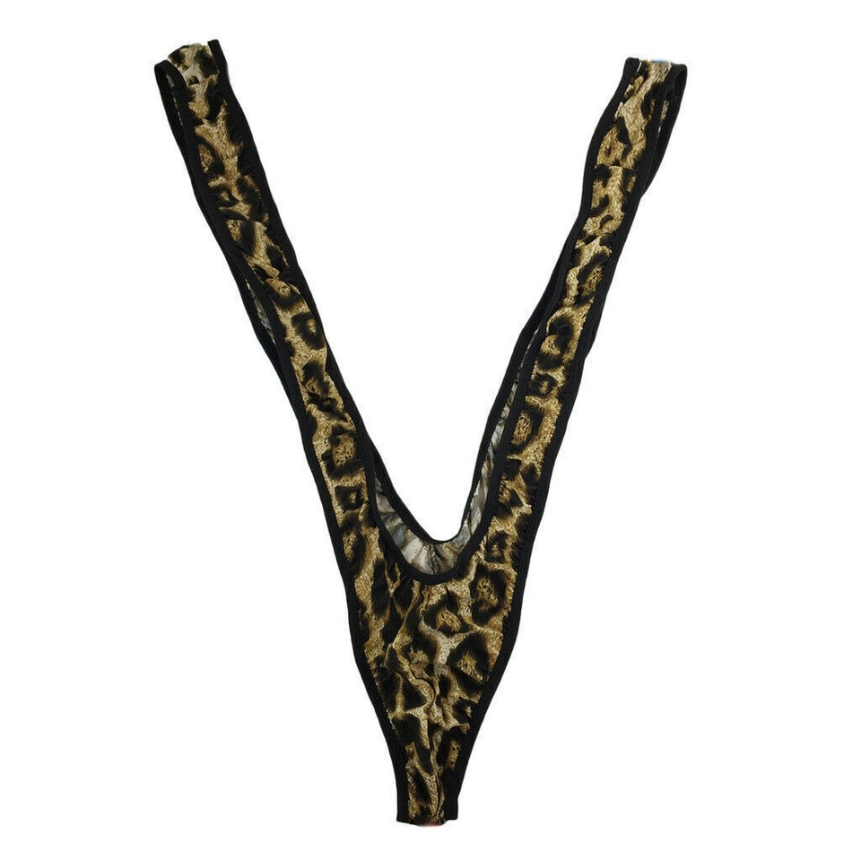 Mens Borat Mankini Swimsuit Thong Sling Underwear Bikini Stag Bucks G ...