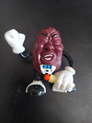Vintage California Raisin PVC Figure Singer Singing on Microphone | eBay