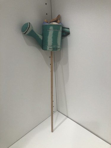 RARE VINTAGE BEATRIX POTTER PETER RABBIT POP UP STICK PUPPET WATERING ...