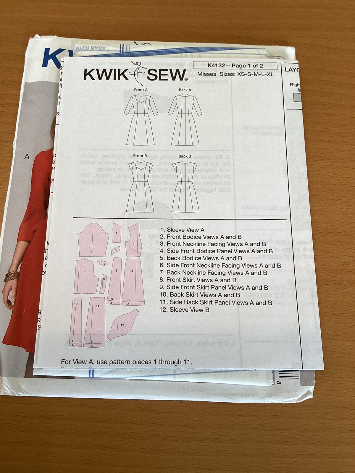 3 Dress Patterns Kwik Sew K4132 ,See & Sew 3880,Easy Stitch n Save ...