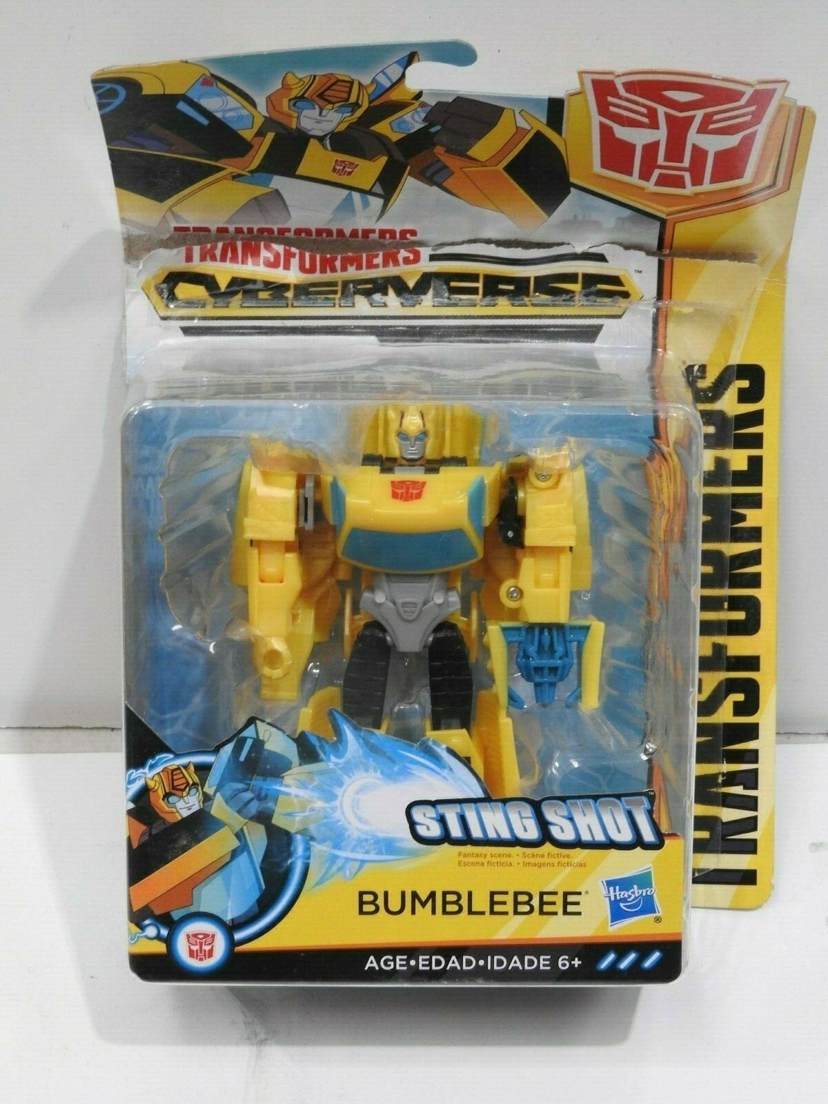 Transformers Toys Cyberverse Deluxe Class Bumblebee Action Figure 5 ...