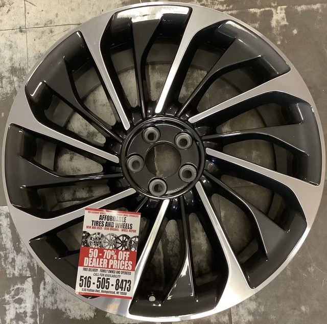 22" Lincoln Aviator Black Wheels Rims Tires Factory OEM 2020 2021 Set 4 ...