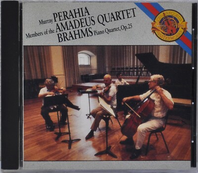 Brahms Piano Quartet Op. 25 Perahia Amadeus Quartet CD | eBay