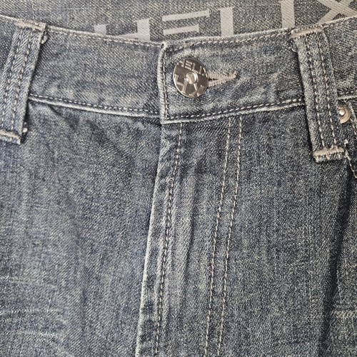 Helix Jeans Men 36x32 Relaxed Boot Denim Embroidered Flap Pockets ...