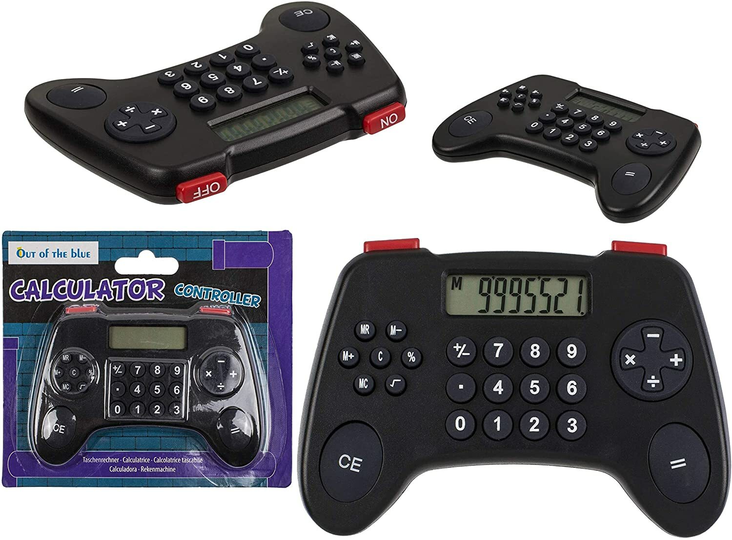 Novelty Game Controller Calculator 12cm X 8cm 4029811439294| eBay