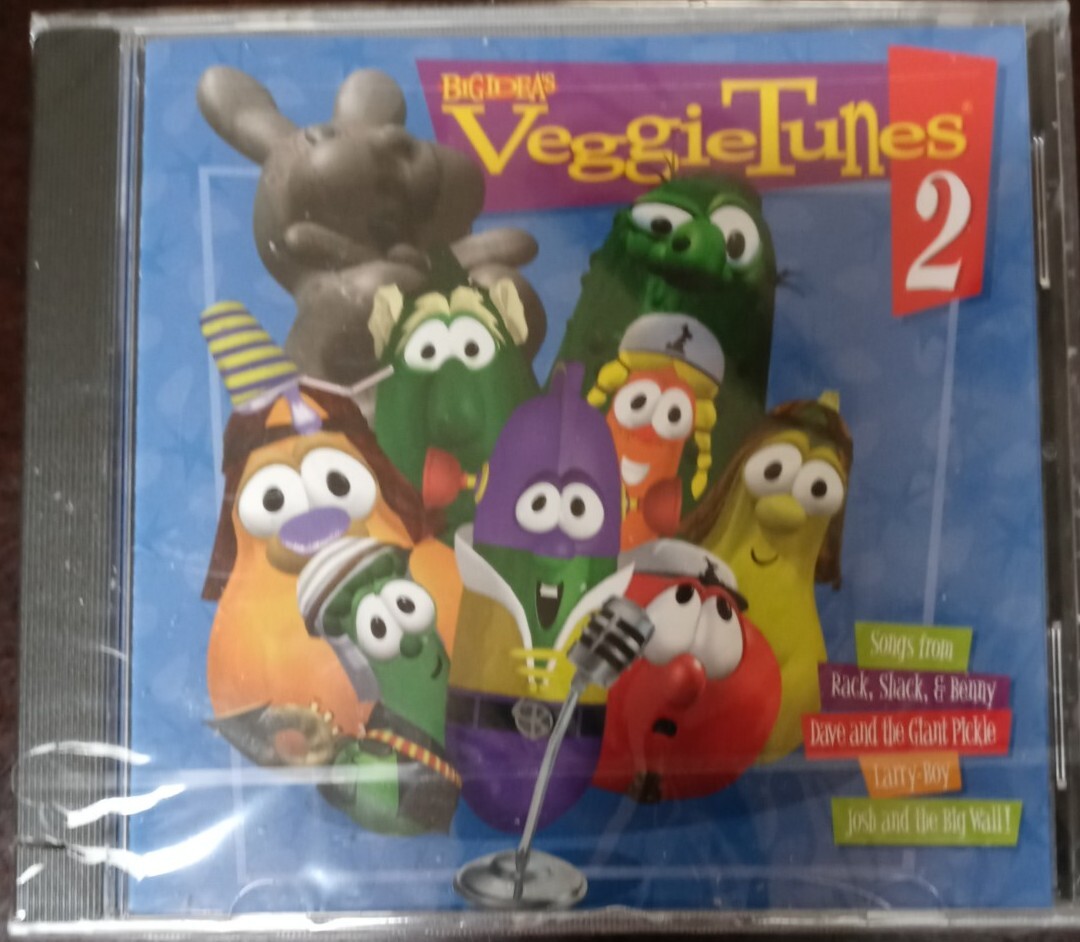 VeggieTales: Veggie Tunes, Vol. 2 (CD, Jul-2002, Big Idea) NEW (Cutout ...