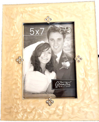 Gold Photo Album Mini Frame Cover Photo Album, Gold and Black 5" x 7 ...