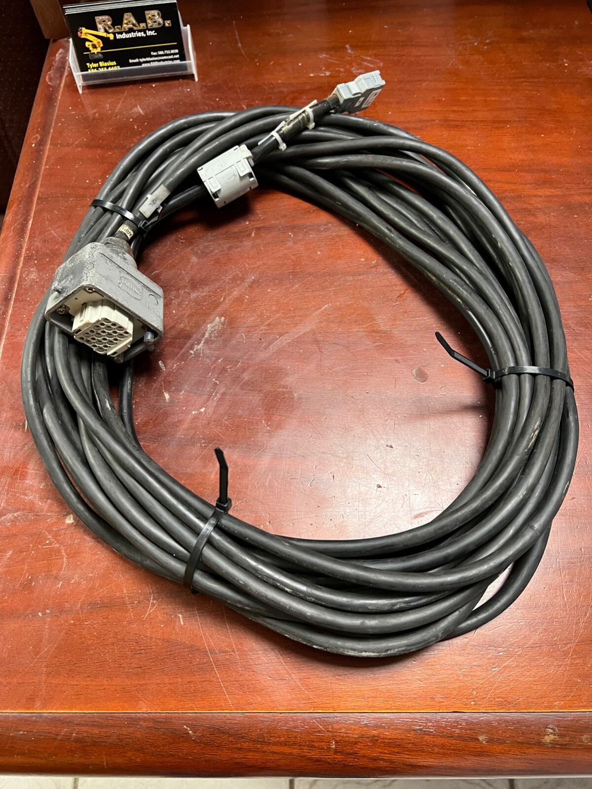 FANUC ARP1 ROBOT POWER BRAKE CABLE FROM R30iA CABINET R2000 SERIES ...