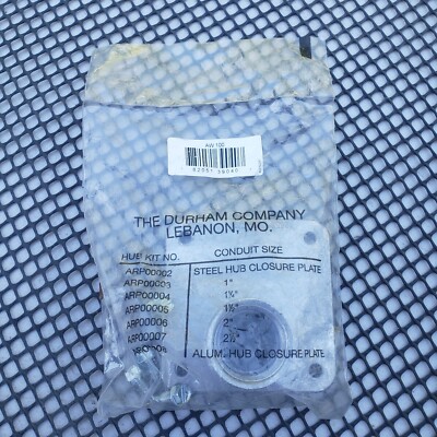 Cooper B-Line Rainproof Conduit/Plate Hub 1" Dia. AW 100 , 34 | eBay