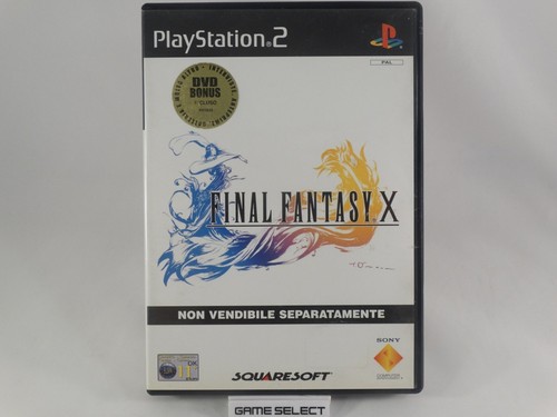 Final Fantasy X 10 1 X-1 Sony Ps2 Pal Italiano Prima Stampa Originale ...