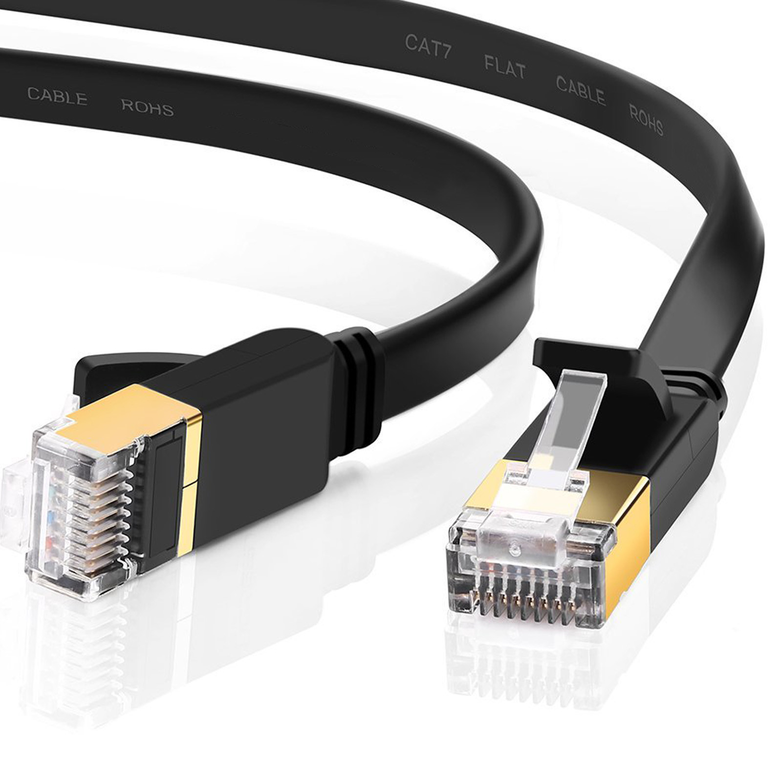 CAT7 Network Cable 6.5FT RJ45 High Speed STP LAN Cord 2M 3M 7M 8M 15M ...