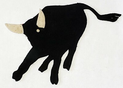 Philmont Scout Ranch TP1b Trading Post Black Felt Bull Jacket Patch BSA ...