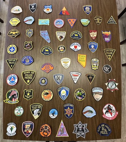 50 Police & Military Patch Collection | eBay
