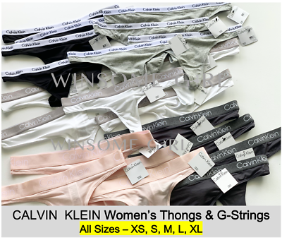 CK Calvin Klein Women's Thongs & G-Strings Panties Underwears RRP $29. ...