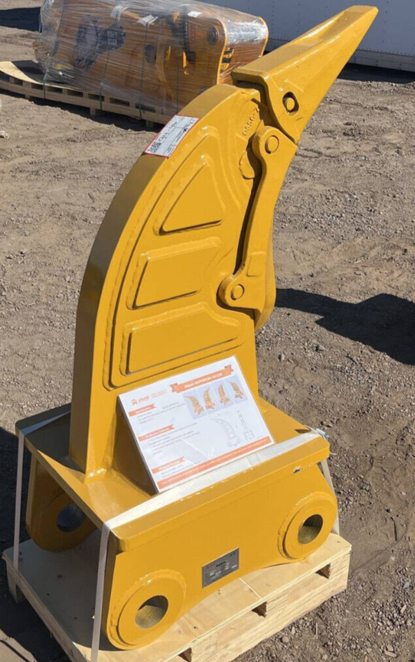 CAT 320 Excavator Frost Tooth Ripper 80mm Pins B Linkage Tree Stump ...