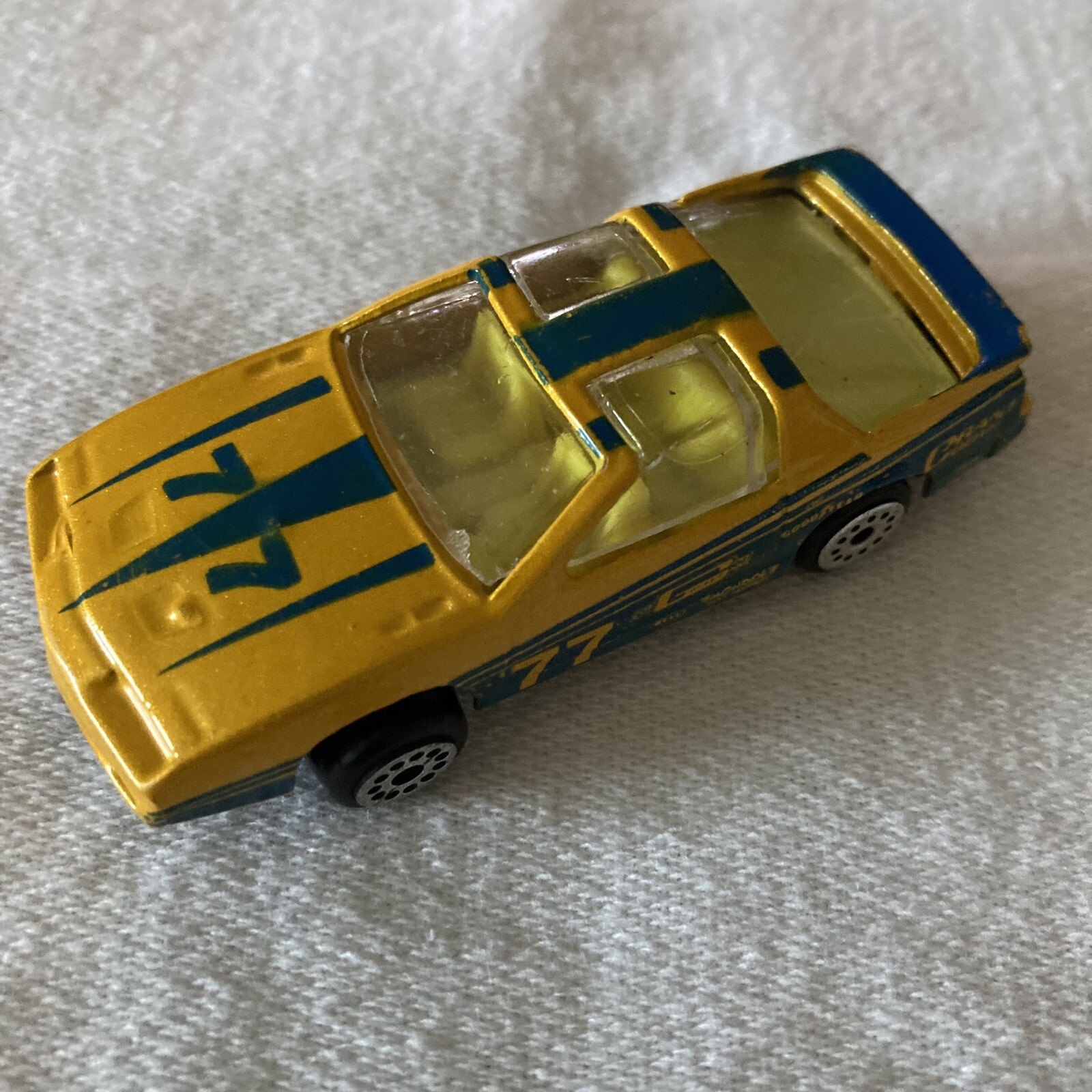 Zee DynaWheels No.D97 1980s 1985-90 Pontiac Firebird Yellow #77 1/64 ...