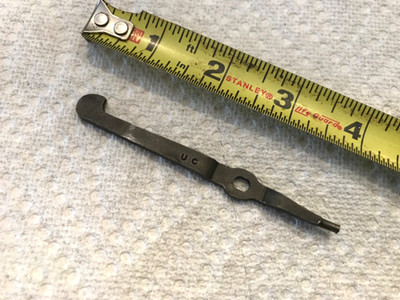 ORIGINAL UTICA UC LOCKING LATCH LEVER part for M1 BAYONET U.S. WWII M1 ...
