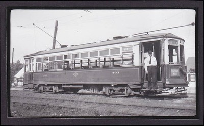 Virginia Electric Power Transit Norfolk VA trolley photo #703 Fairmount ...