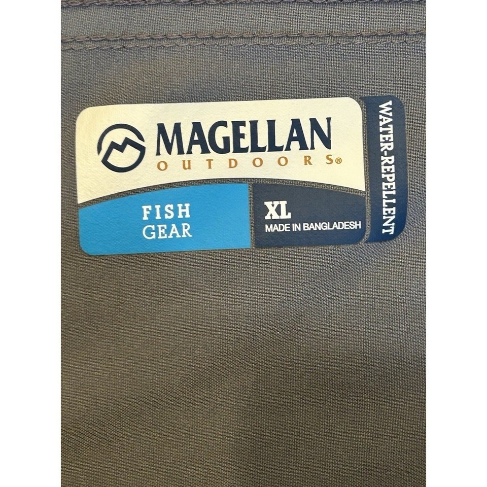 Magellan Grey Fishing Short Pre Owned Men's Size XL Water Repellent | eBay