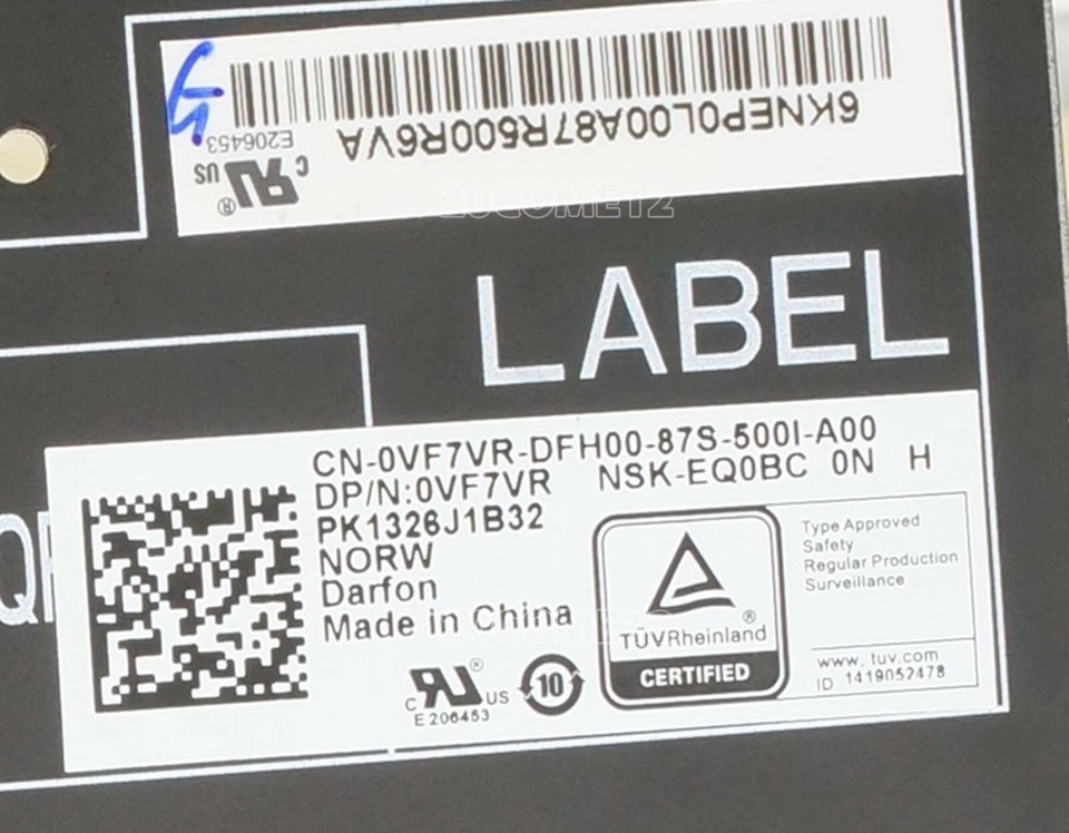 For DELL Precision 7530 7730 E7530 M7530 Keyboard Norwegian NW Backlit ...