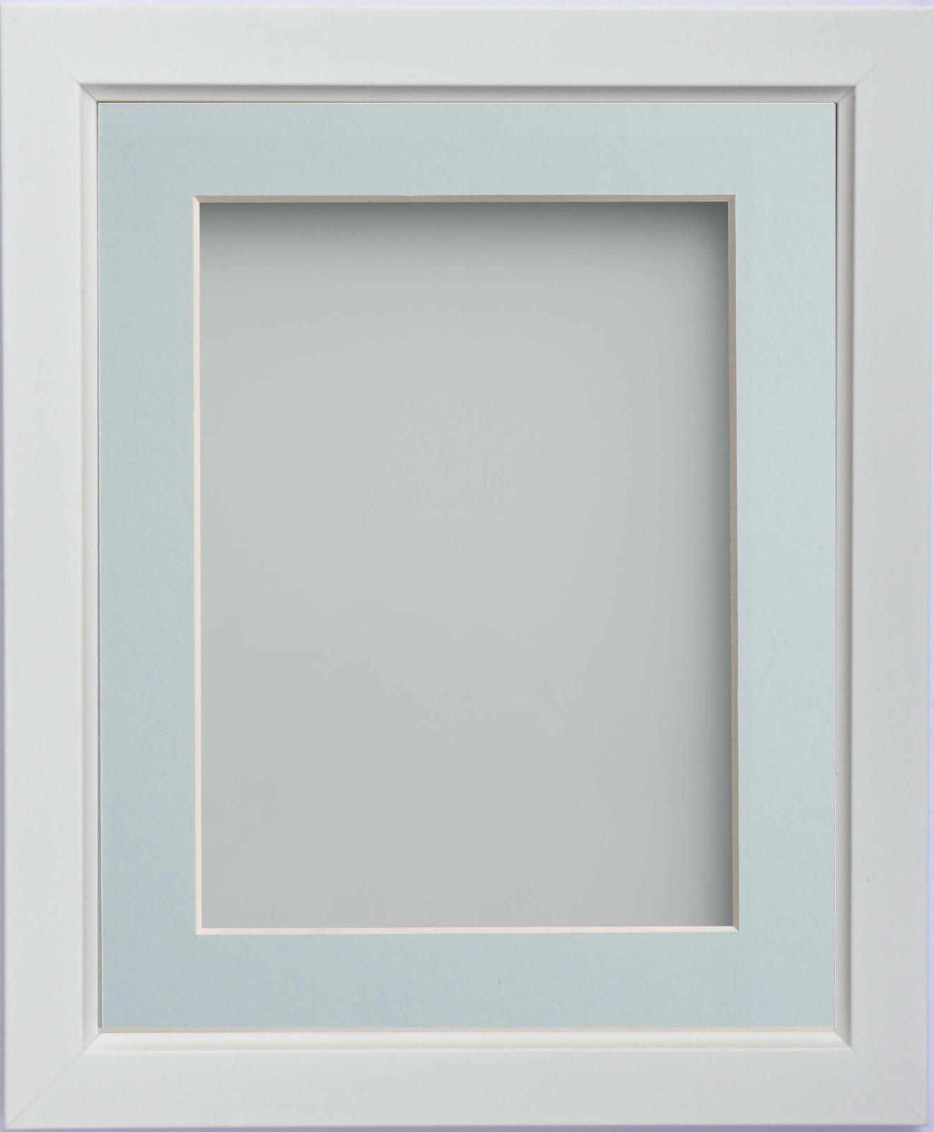 White Bevelled Picture Frame Ainsworth Range Frames with Decorative ...