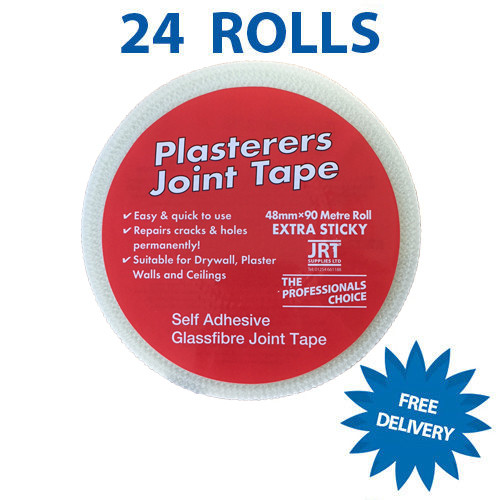 24 Bulk Box Deal Plasterers Scrim Mesh Plasterboard Joint Scrim Tape ...