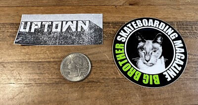 Big Brother Magazine Cat sticker decals Skateboard Thrasher Jackass | eBay