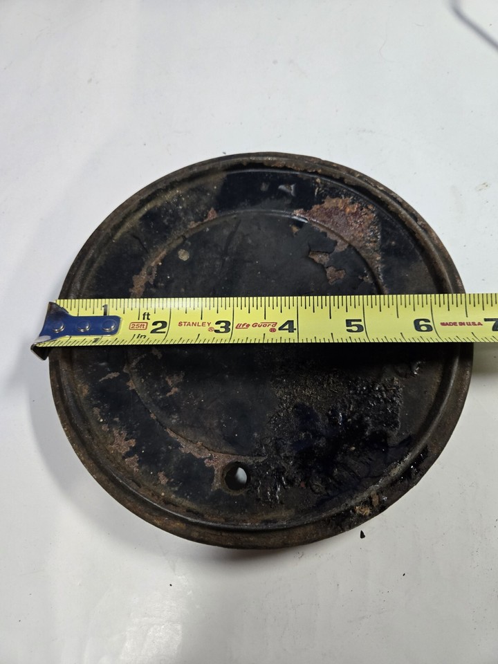 Antique Stowell Stover Ideal Cast Iron Weave Pattern Star of David Flue ...