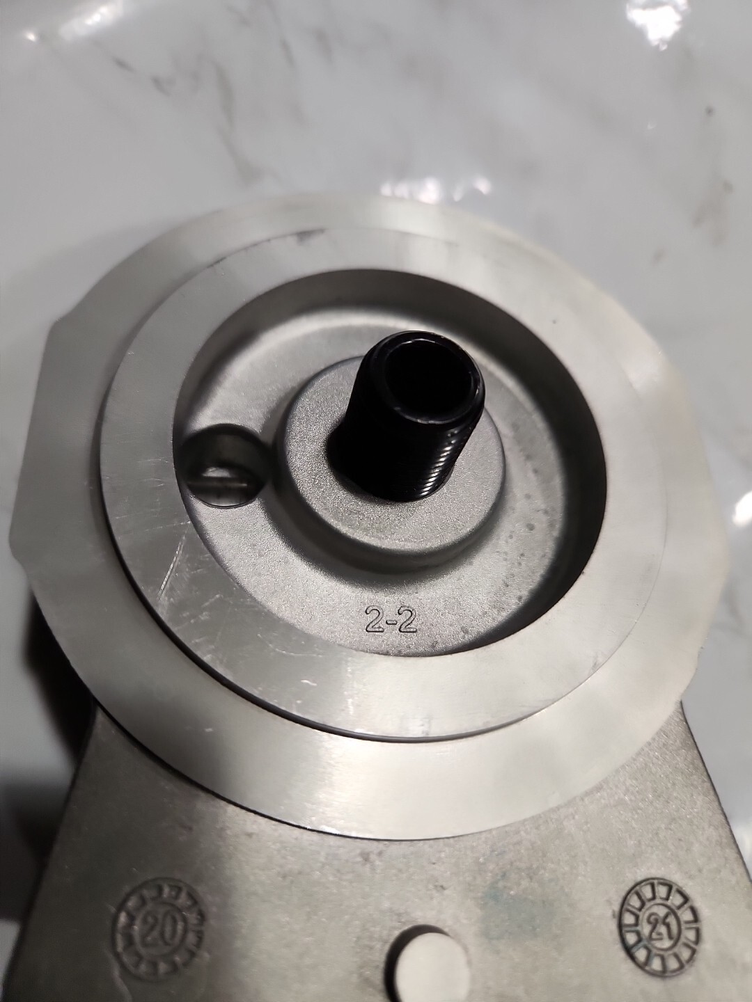 Filter Mounting Base Engine Engine Oil Filter Housing Mount | eBay