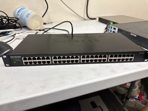 Netgear GS348-100NAS 48-Port Gigabit Ethernet Unmanaged Switch | eBay
