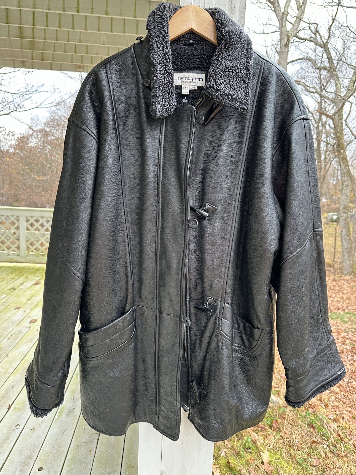 Lew magram collection Men's Leather Jackets (L size) - Gem