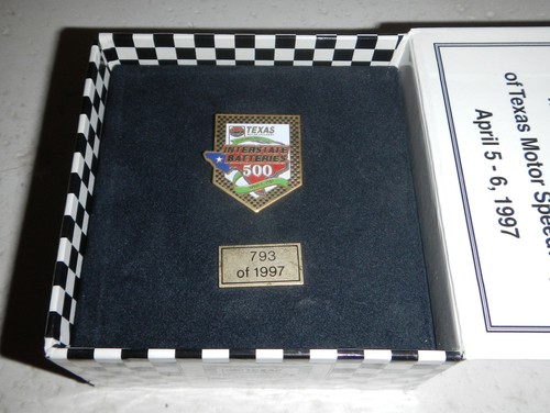 Texas Motor Speedway TMS Limited Edition NASCAR Hat Lapel Pin 793/1997 ...