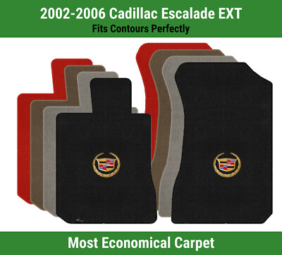 Lloyd Velourtex Front Mats for '02-06 Escalade EXT w/Cadillac Crest ...