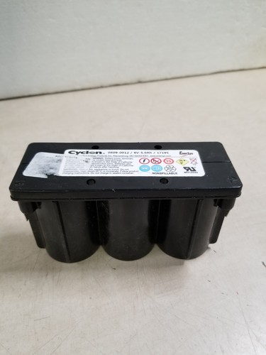 Cyclon 0809-0012 Battery | 6v 5ah Emergency Light Replacement Battery ...