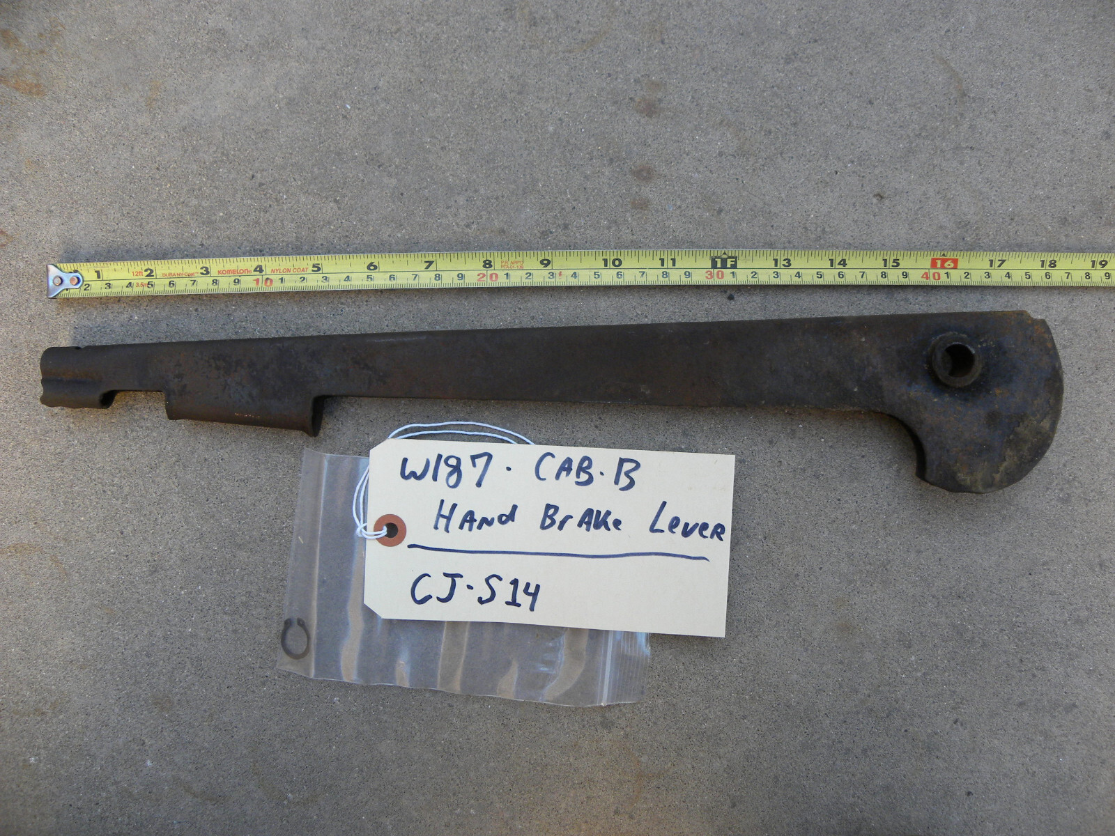 Mercedes Benz W187 220 Parking Hand Brake Lever | eBay