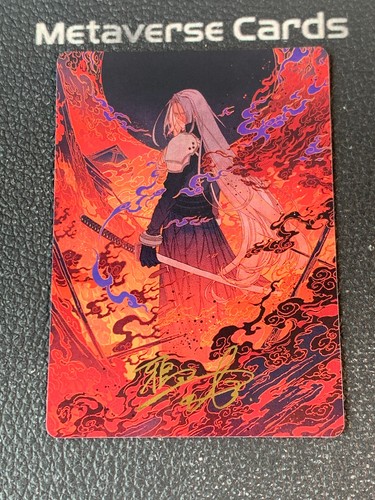 Final Fantasy MTG EN Nibelheim Aflame Art Series 35/53 auto ssp | eBay