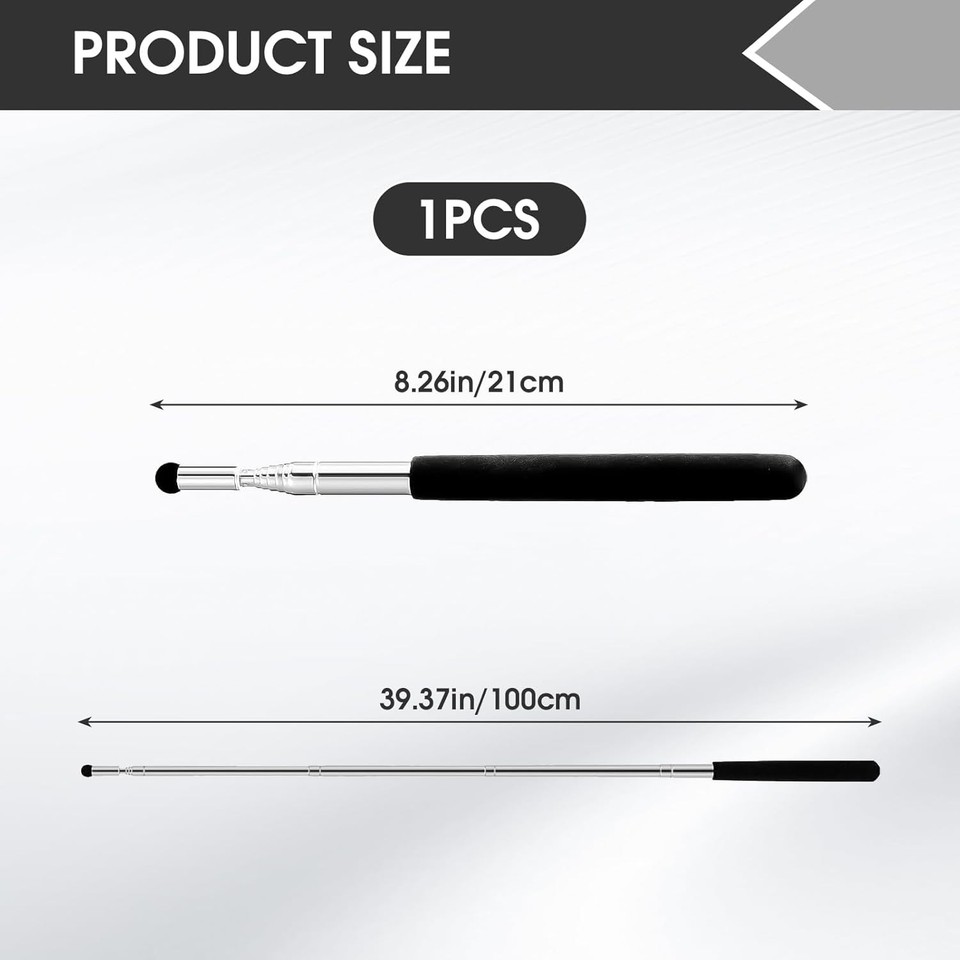 Teachers Pointer, Teachers Pointer Stick Extendable Retractable ...