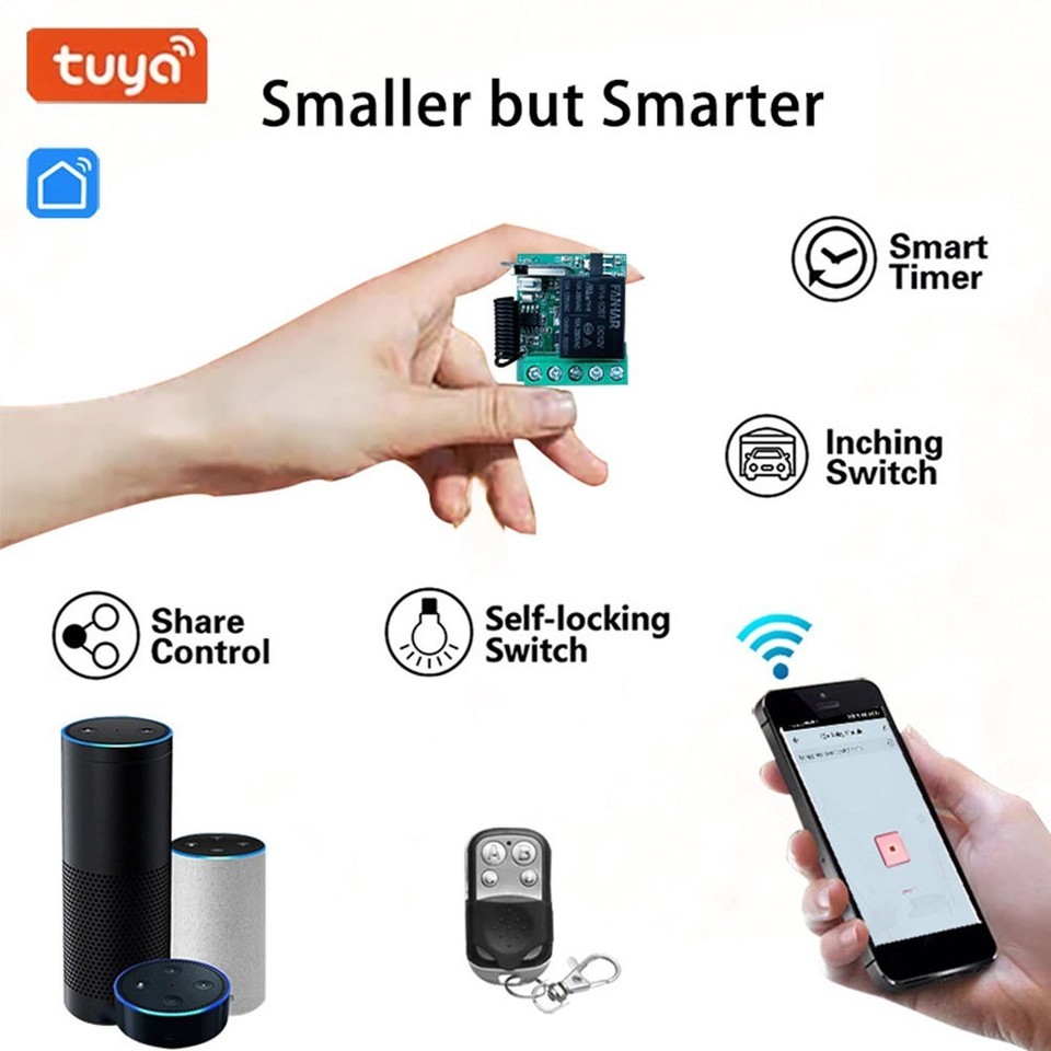 Smart Home Switch Module DC 12V Input Electric Locks Control Load Power ...