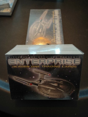 Star Trek Enterprise Season 1 Complete Base trading card set by ...