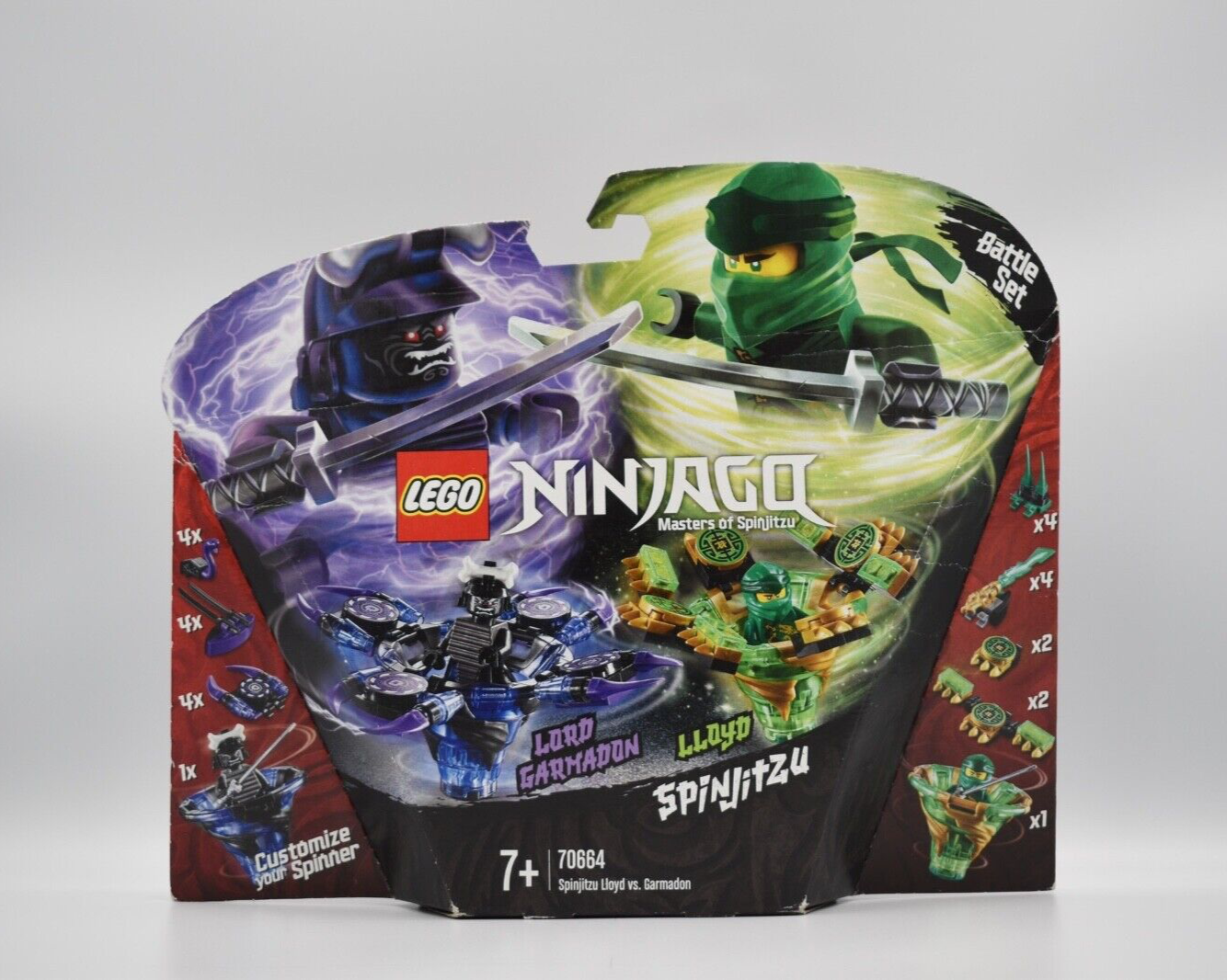 LEGO NINJAGO: Spinjitzu Lloyd vs. Garmadon (70664) for sale online | eBay