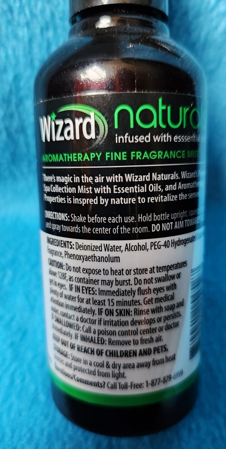 Wizard Naturals Infused Essential Oils Rosemary & Cinnamon Spray ...