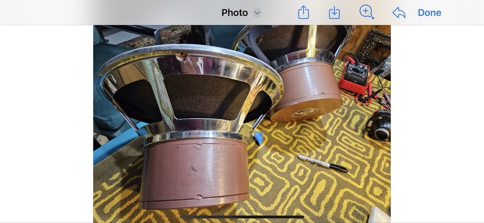Electro Voice EV Georgian Vintage 50s Hi-Fi Speaker Pair | eBay