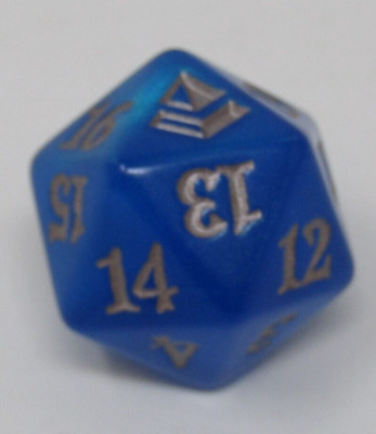 MTG Amonkhet Blue/Silver D20 Spindown Dice | eBay