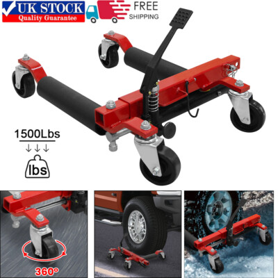 1500lbs Hydraulic Wheel Skates Dolly Car Skates Vehicle Positioning ...