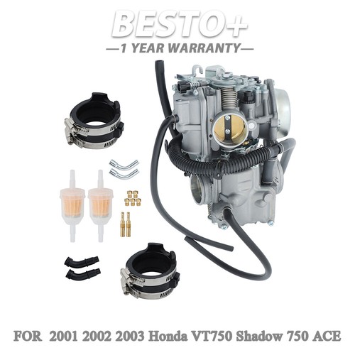 Carburetor + Intake Manifold for Honda Shadow Spirit VT750 Dual | eBay